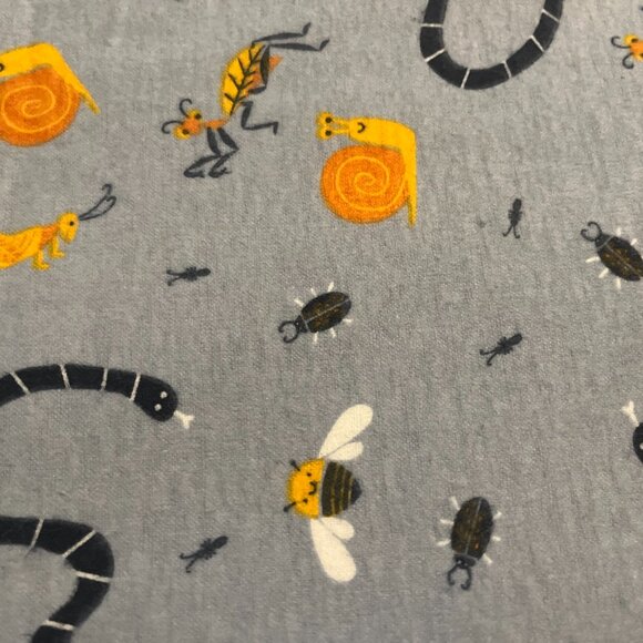 Handmade | Bedding | Fun Summer Insects Handmade Cotton Flannel ...